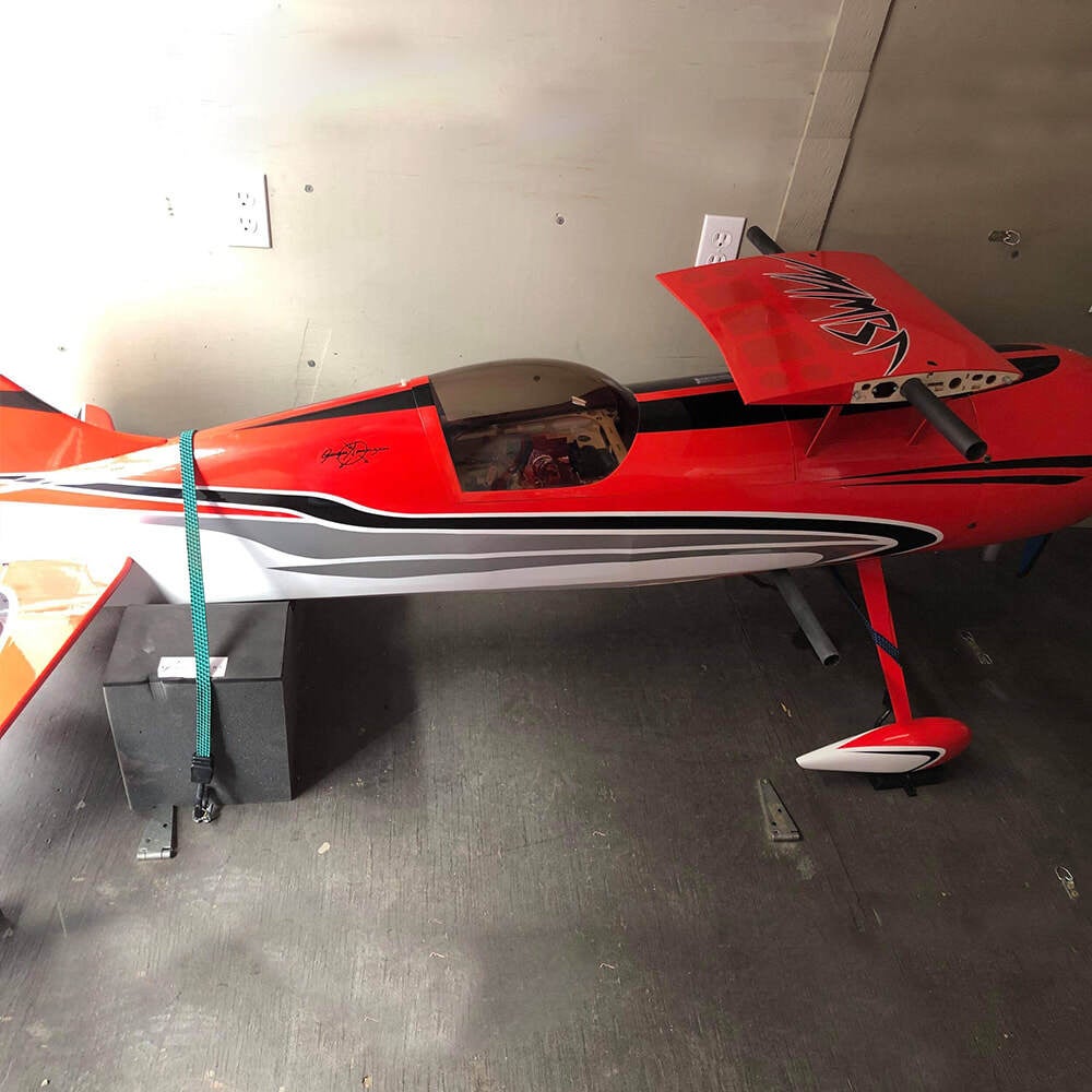 100cc Giant Scale Fixed Gear Tail Cradle | Gwillikers Aero Accessories LLC
